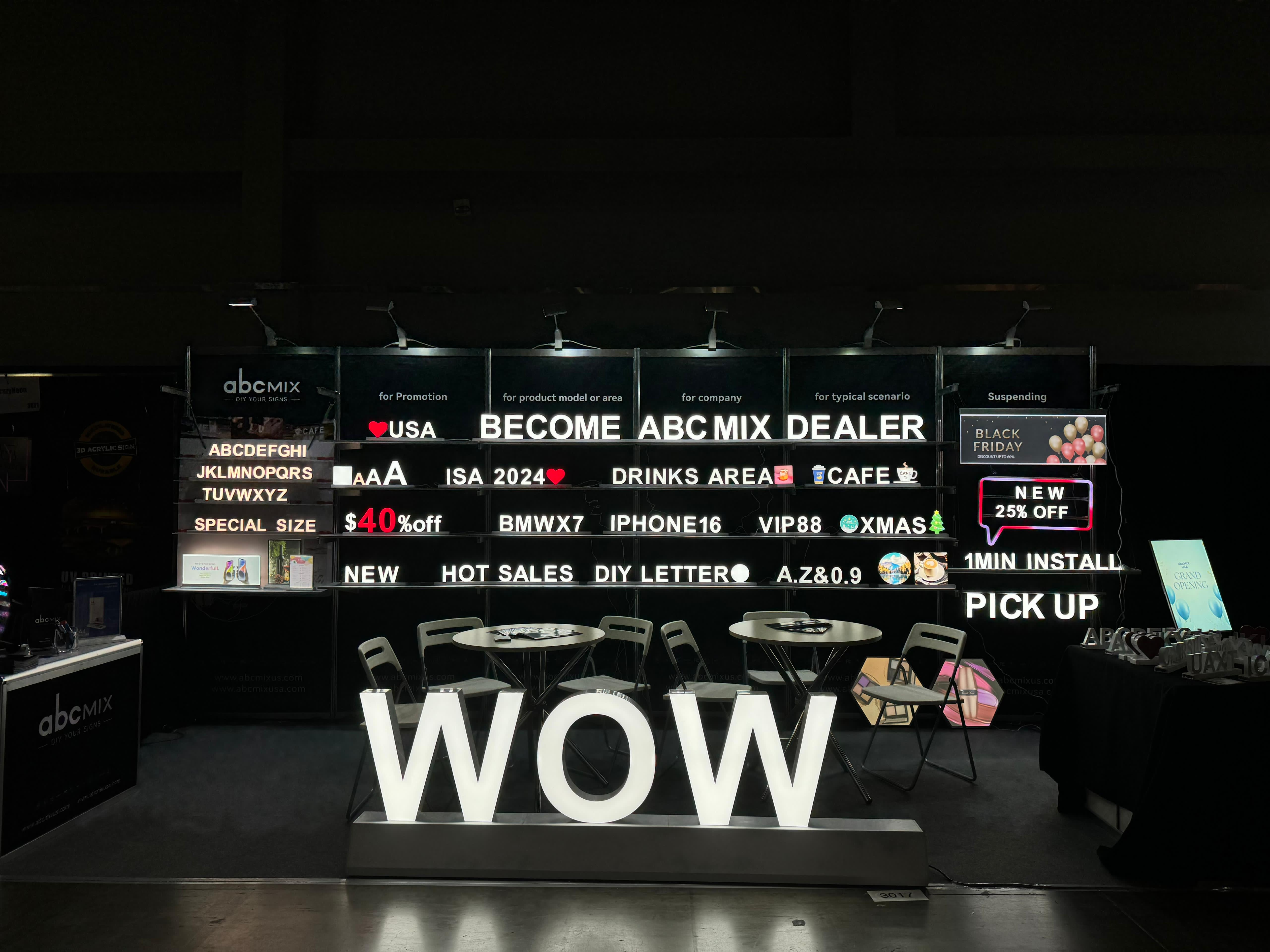 How LED Letters Can Transform Event Venues – Prime Shine